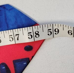 Unbranded | Other | Three Rooker Blue And Red Guitar Print Tie A2 ...